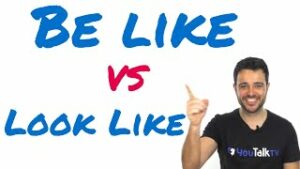 Diferencias to look like, to be like, what is it like to en inglés